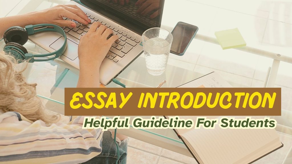 How To Write An Essay Introduction: Essential Help And Guide ...